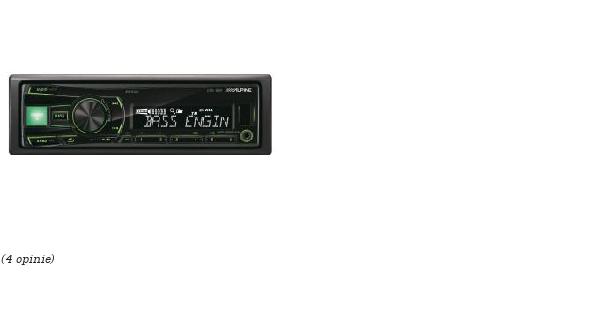 Alpine UTE-81R z USB 4x50W, Radioodtwarzacz samochodowy 1DIN - cena i ...