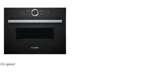 Bosch Serie 8 CMG633BB1 Termoobieg Czarny, Piekarnik z mikrofalą - cena ...