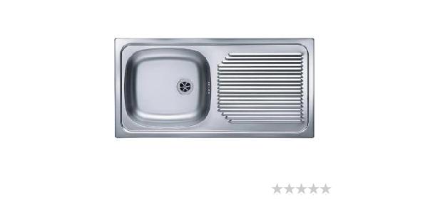 Alveus Basic 60 1009181K (len), Zlewozmywak prostokątny - cena i opinie ...