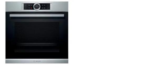 Bosch Serie 8 HBG635NS1 Termoobieg Srebrno-czarny, Piekarnik ...
