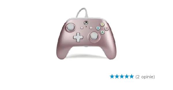 PowerA Enhanced Rose Gold do Xbox Series X/S, Xbox One, PC - przewodowy ...