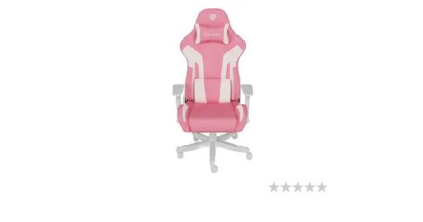 Genesis Nitro 710 Gamingowy do 150kg Skóra ECO Tkanina Różowo-biały ...