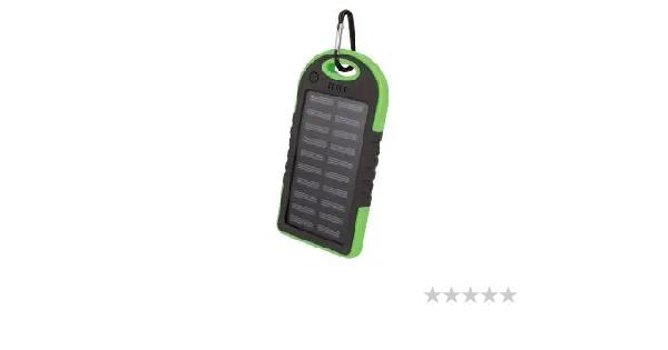Setty Solar Travel Battery 5000mAh Zielony, Powerbank solarny - cena i ...