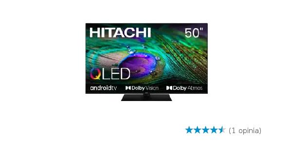 Telewizor Hitachi 50HAQ6460 50" QLED 4K Android TV Dolby Vision Dolby ...
