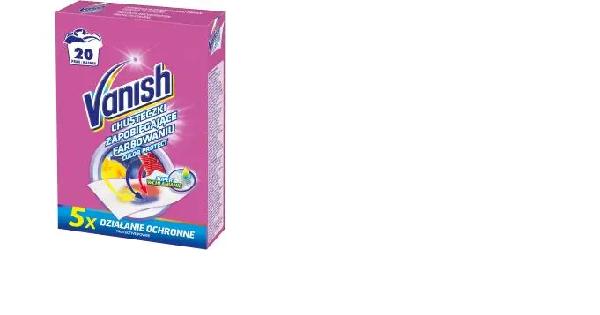 Vanish Color Protect zapobiegające farbowaniu tkanin 20 prań 10 szt ...
