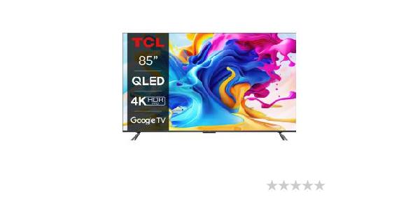 Telewizor TCL 85C645 85" QLED 4K Google TV Dolby Vision Dolby Atmos DVB ...