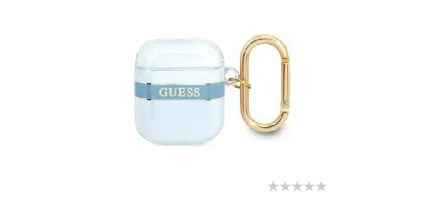 Guess Strap Collection do AirPods Niebieski, Etui na słuchawki - cena i ...