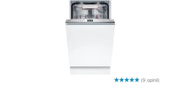 Bosch Serie 6 SPV6ZMX17E 44,8cm Szuflada na sztućce Zdalne sterowanie ...