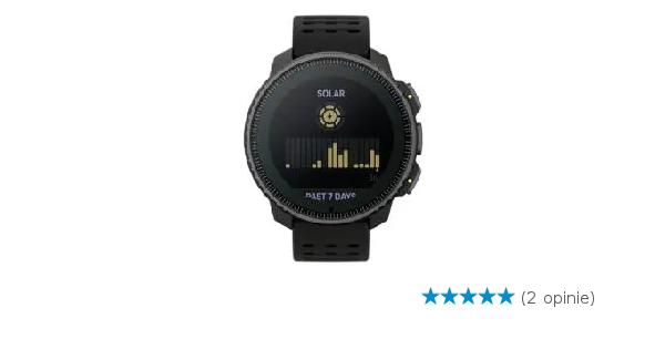 Suunto Vertical Steel Solar All Black 49mm GPS Czarny, Zegarek sportowy - cena i opinie - OleOle!