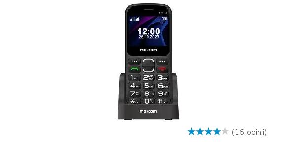 Maxcom MM 443 4G 2,31" Czarny, Prosty w obsłudze - cena i opinie - OleOle!