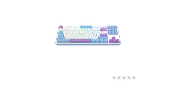 Redragon K707WBP-RGB-PRO StarBlade Biało-niebieski, Klawiatura ...