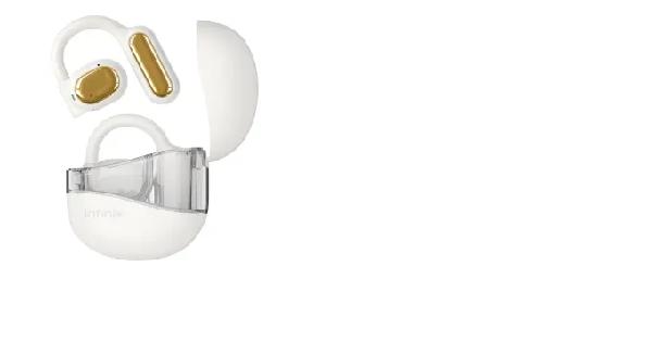 Infinix XBuds 3 Loop XEOE01 Douszne Bluetooth 5.3 Funkcje AI Biały ...