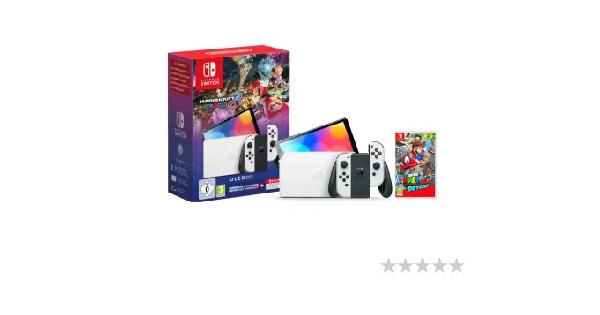 Nintendo Switch OLED Biały + Mario Kart 8 Deluxe + Nintendo Online ...