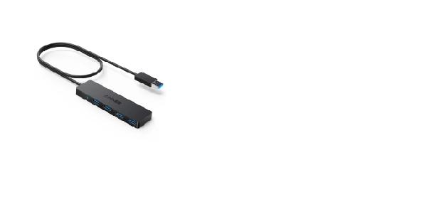 Anker Ultra Slim A7516016 4w1 USB-A Czarny, Hub USB - cena i opinie ...