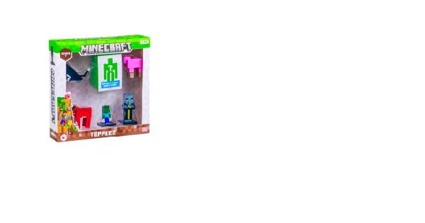 PMI Kids World Minecraft Toppeez S2- 6 Pack, Figurka - cena i opinie ...
