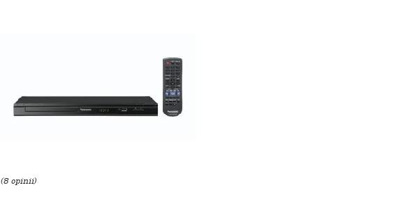 Panasonic DVD-S48 (czarny), Odtwarzacz DVD - cena i opinie - OleOle!
